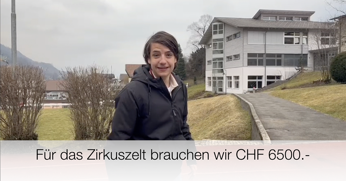 Miete Zirkuszelt für Projektwoche der Schule Ringgenberg - Lokalhelden ...